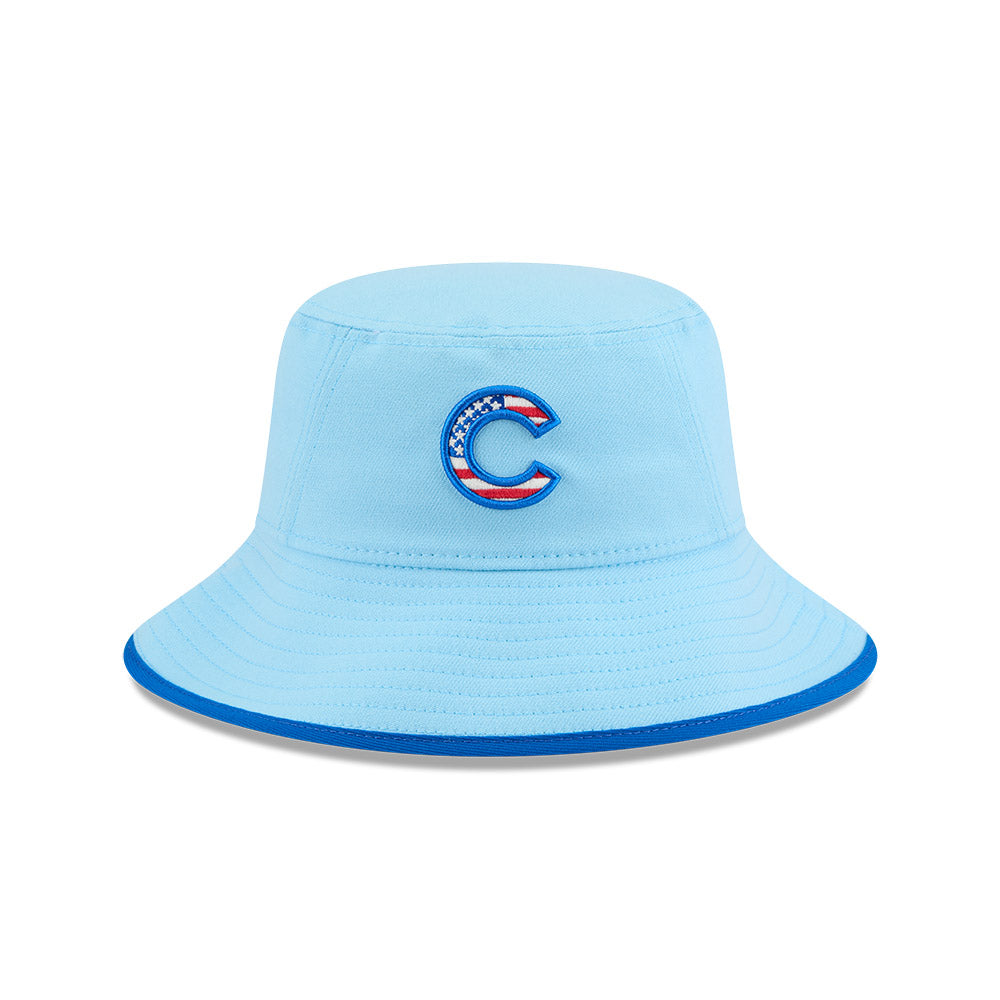 Chicago Cubs New Era 2025 4th Of July Bucket Hat – Clark Street Sports