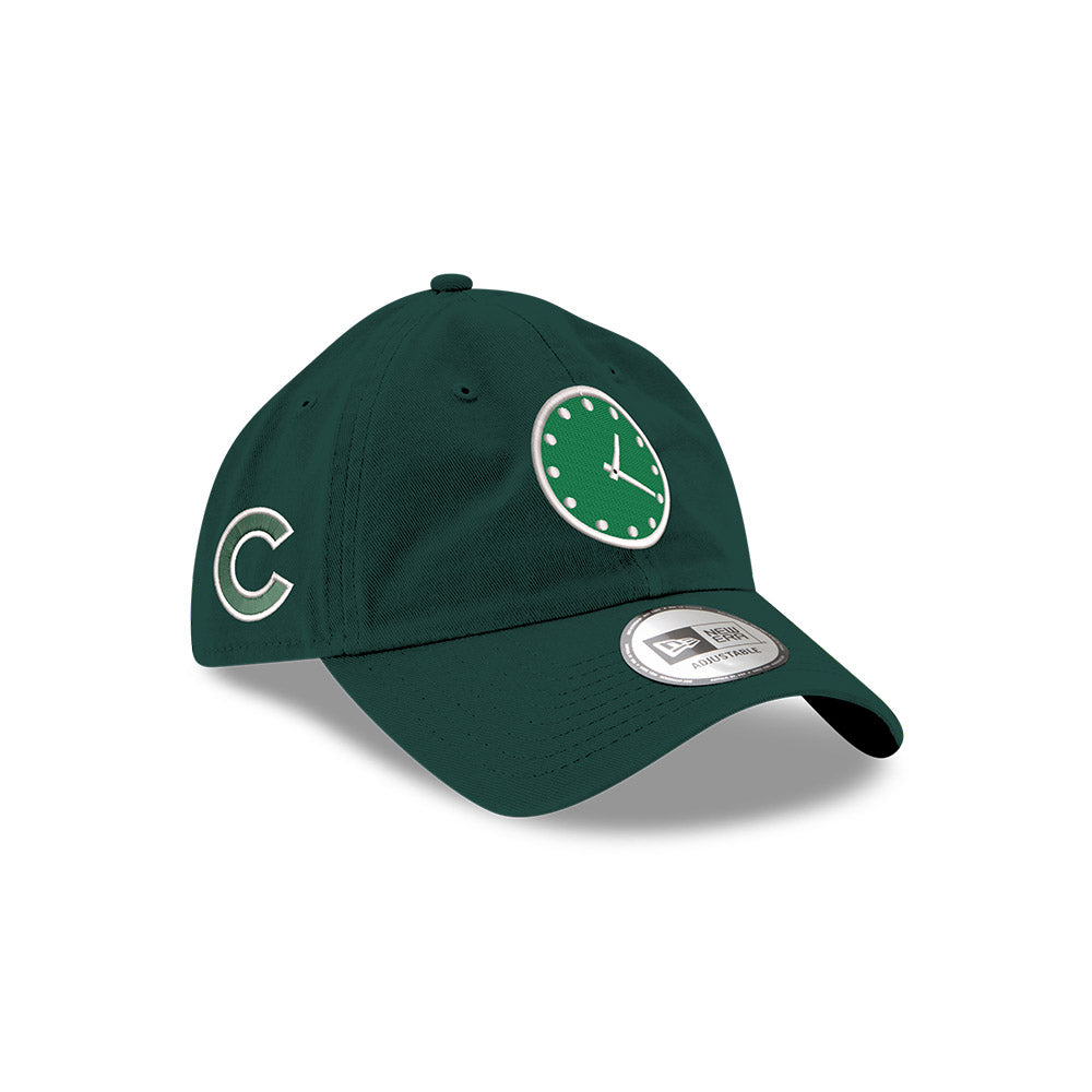 Chicago Cubs New Era 9TWENTY Green Wrigley Field Clock Hat – Clark ...