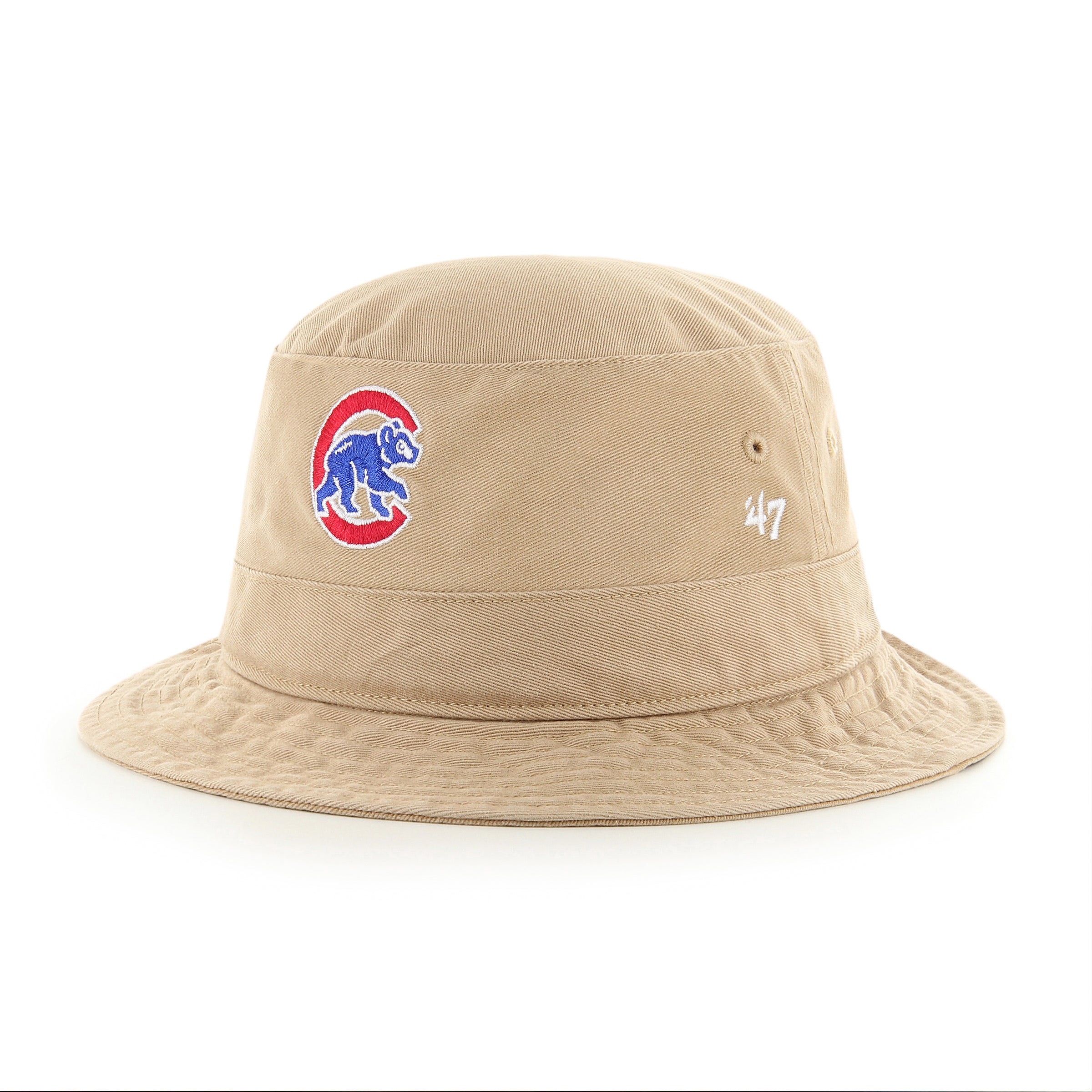 Chicago Cubs '47 Khaki Crawl Bear Bucket Hat – Clark Street Sports