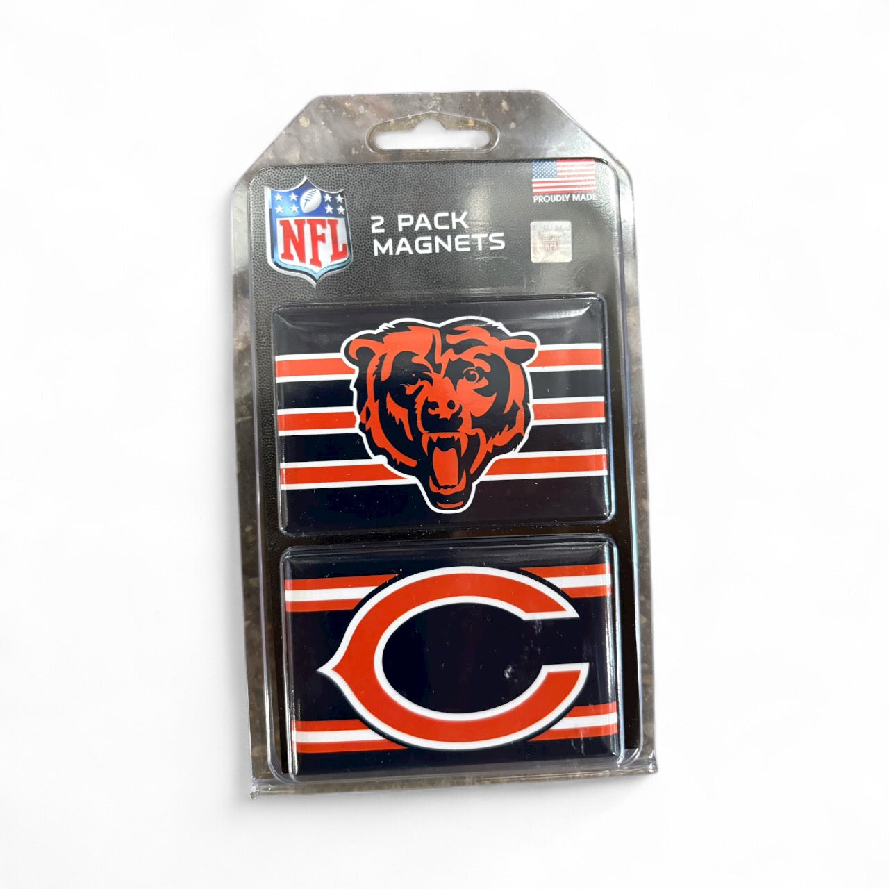 Chicago Bears Two-Pack Fridge Magnets – Clark Street Sports