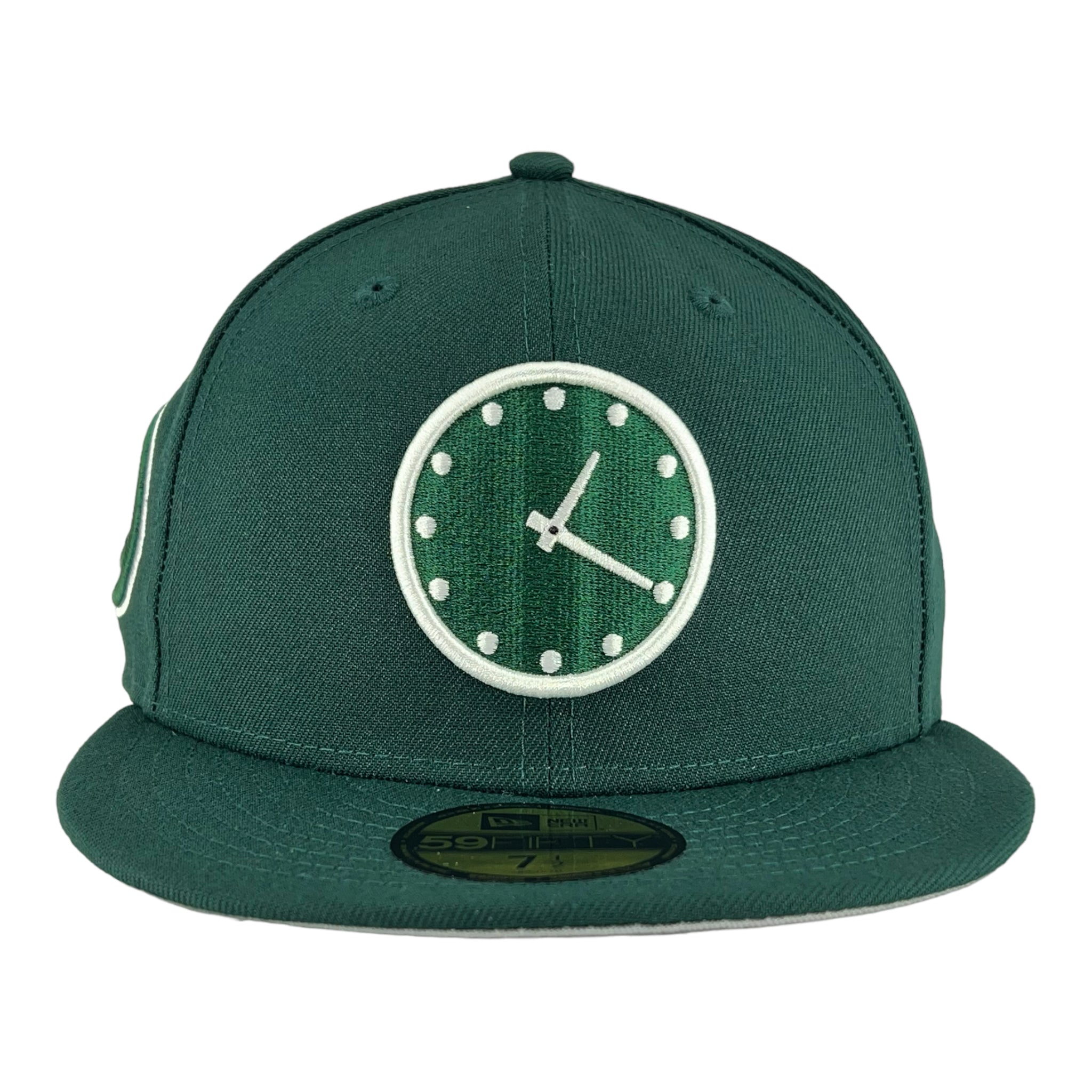 Chicago Cubs Dark Green Clock New Era 59FIFTY Fitted Hat – Clark Street ...