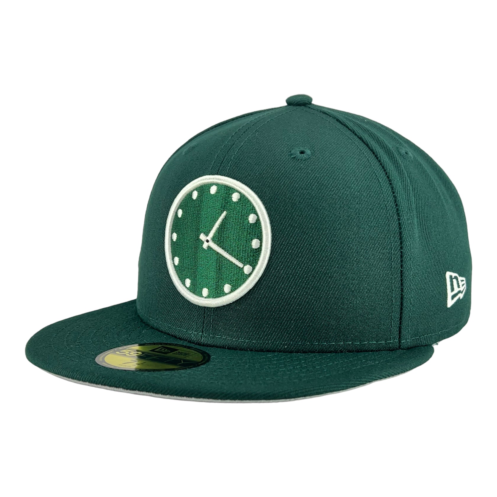 Chicago Cubs Dark Green Clock New Era 59FIFTY Fitted Hat – Clark Street ...
