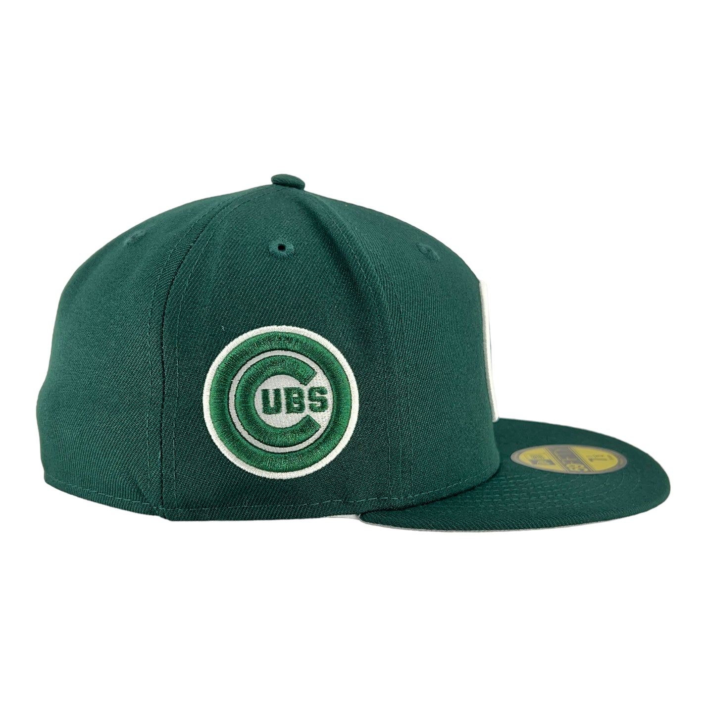 Chicago Cubs Dark Green Clock New Era 59FIFTY Fitted Hat – Clark Street ...