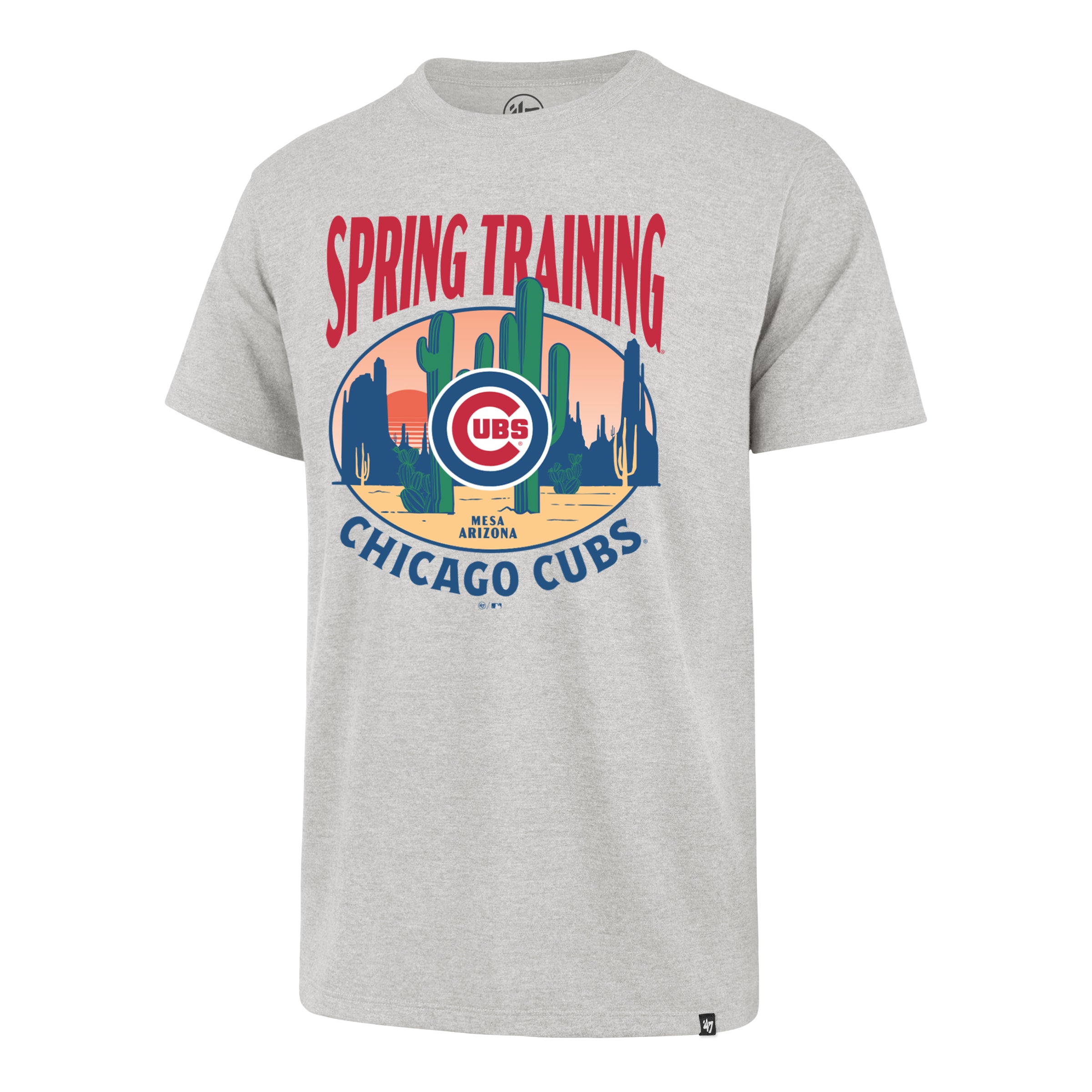 Chicago Cubs Spring Training 2026 '47 Grey Franklin T-Shirt – Clark ...