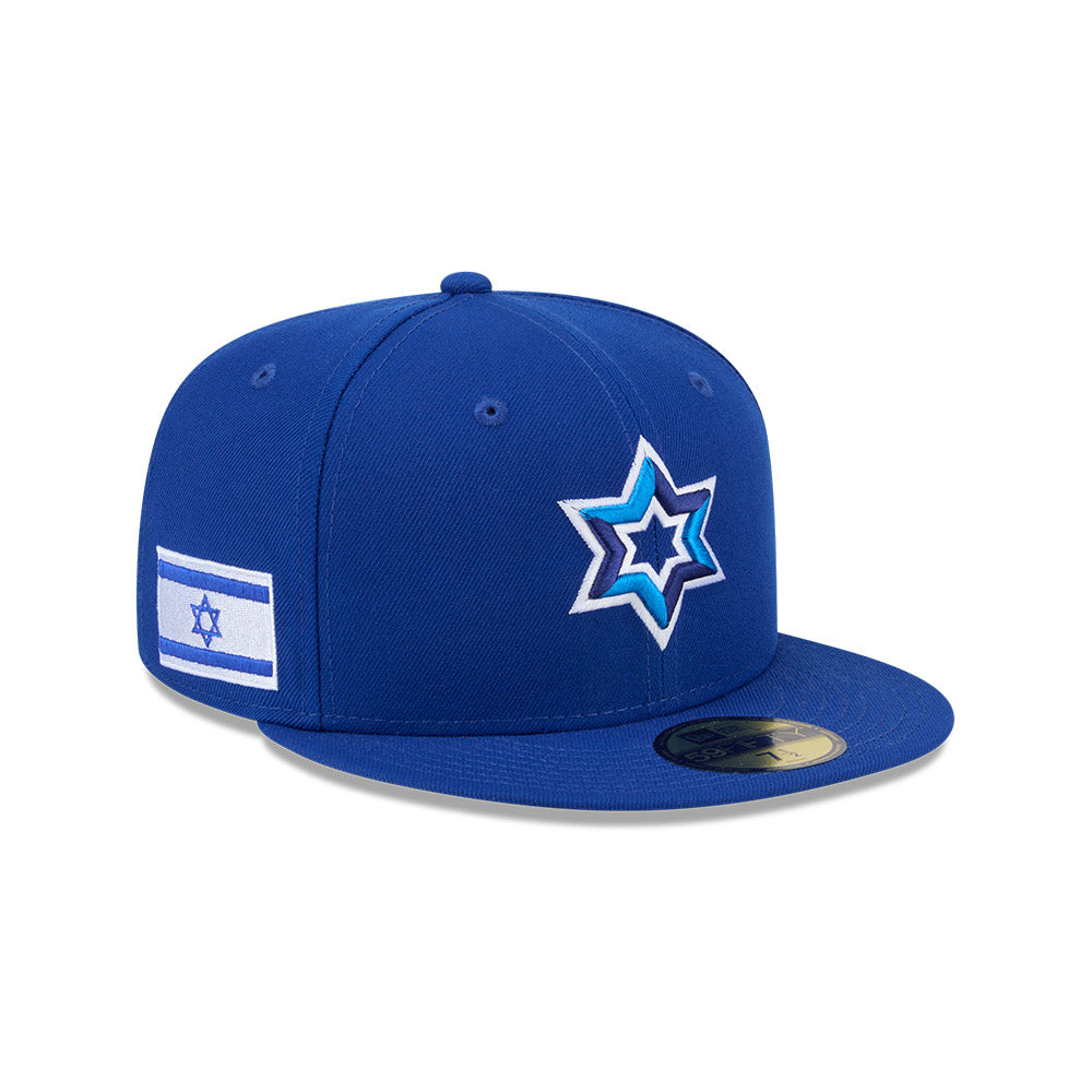 Israel World Baseball Classic 2026 New Era 59FIFTY Fitted Hat – Clark ...