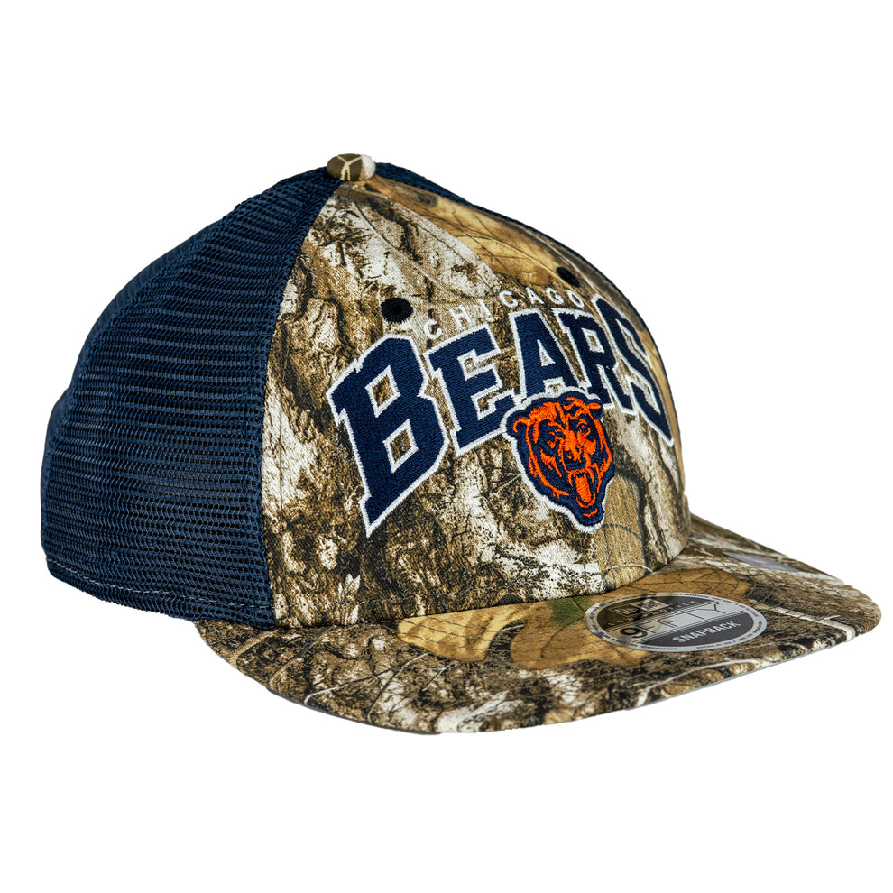 Chicago Bears Camo Low Profile New Era 9FIFTY Adjustable Hat – Clark ...