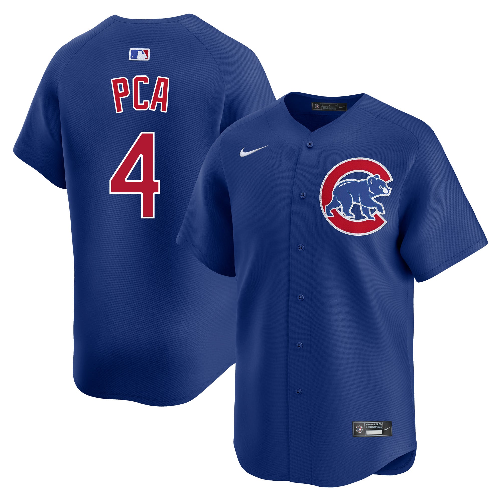 PCA Chicago Cubs Nike Royal Alternate Limited Jersey – Clark Street Sports