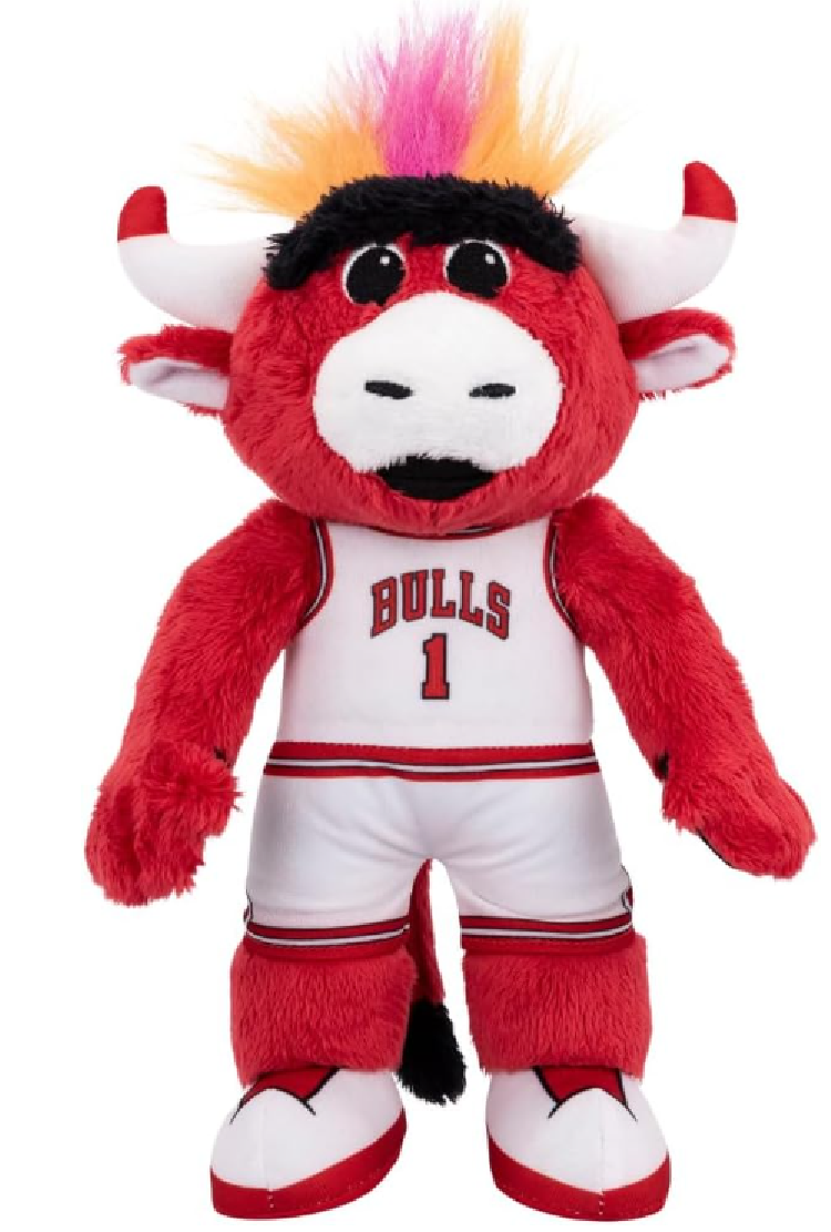 Chicago Bulls 14" Benny The Bull Mascot Plush – Clark Street Sports