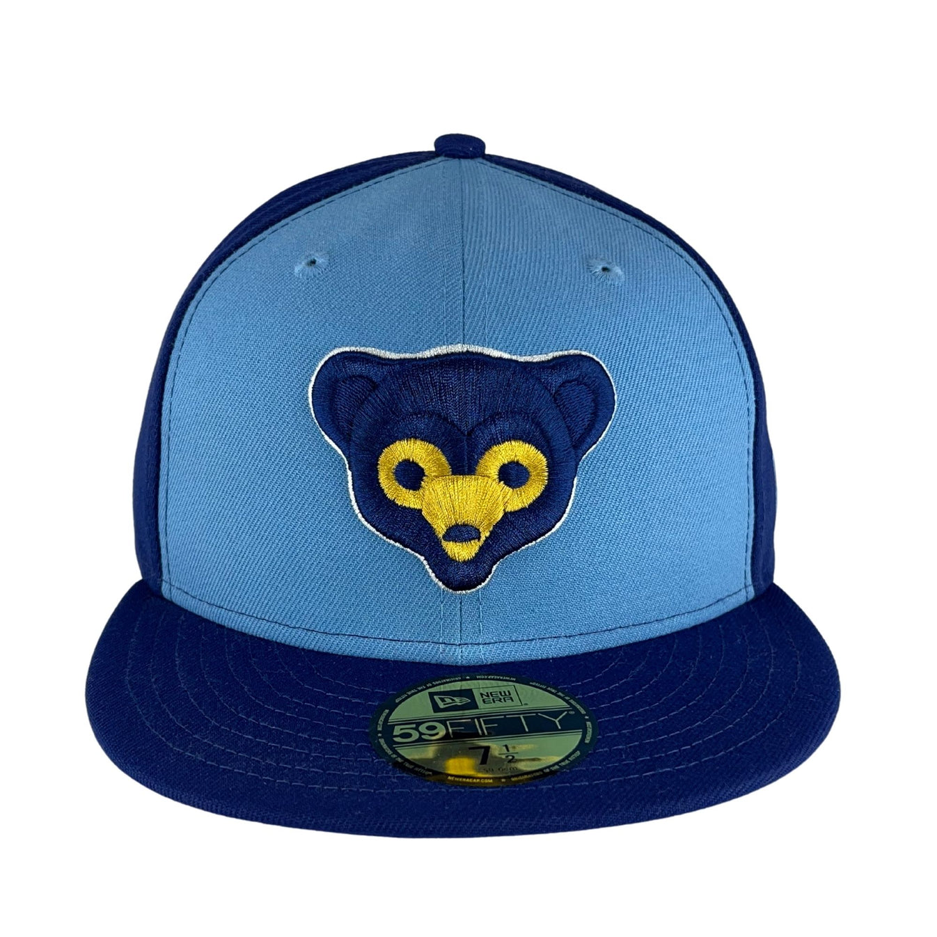 Chicago Cubs 1969 Logo Royal & Light Blue Fitted Hat – Clark Street Sports