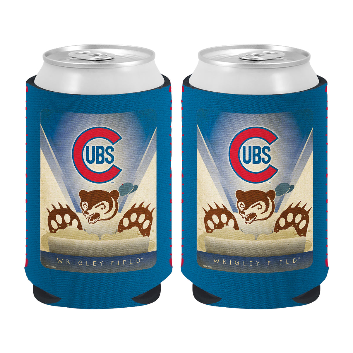 Chicago Cubs Retro Claws Coozie Can Cooler – Clark Street Sports